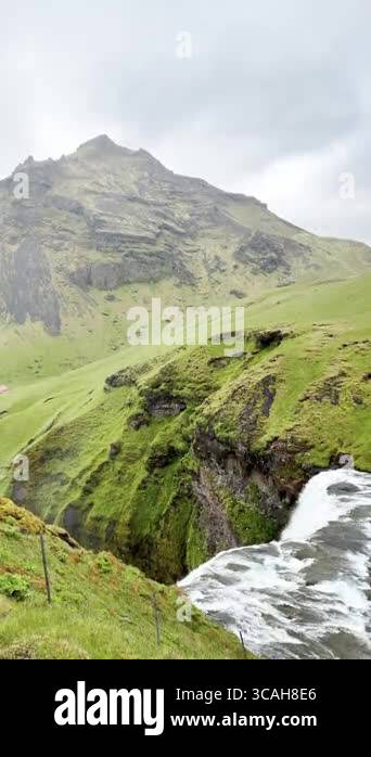 Iceland landscape, beautiful view of the Iceland nature and serenity ...