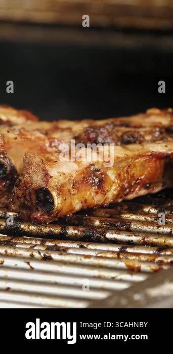 Meat. street food. close-up. grilled meat. Barbecue. fair. food ...
