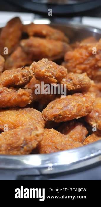 Southern fried chicken pieces Stock Videos & Footage - HD and 4K Video ...
