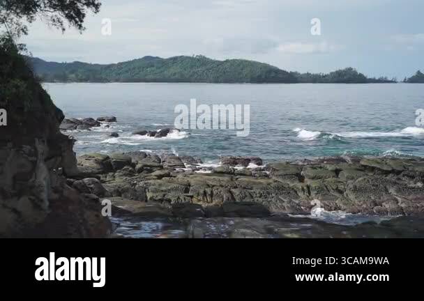 Discovering the beautiful coastline of Malaysia's Borneo Ocean in ...