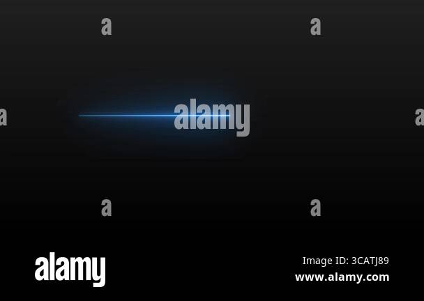 horizontal neon line loop animation features a pulsing on gradient ...