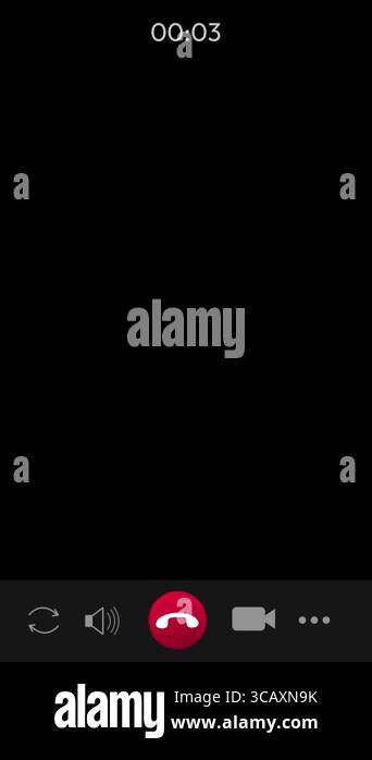 Vertical video call screen animation with copy space, 4k. Mobile call, online, video calling ...