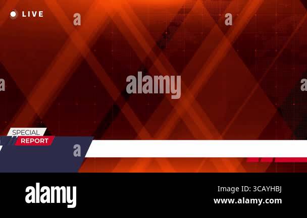 A live broadcast background featuring a dynamic overlay, ideal for news ...