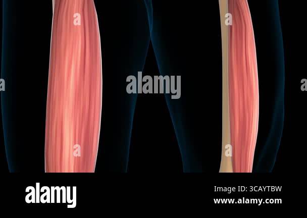 Vastus intermedius muscle anatomy medical Stock Videos & Footage - HD ...