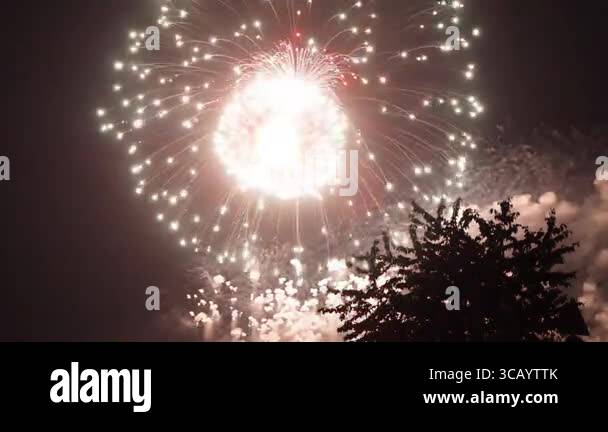 Fireworks are spectacular displays of light and color, creating a ...