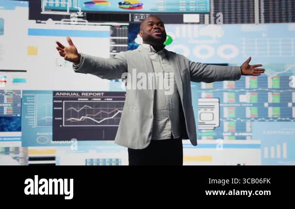 Young black administrator leads visionary business pitch at event ...