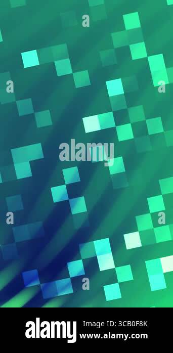 Abstract Pixelated Green Background with Light Rays Abstract Background ...