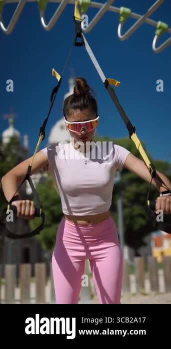 Woman energetically exercises in Stock Videos & Footage - HD and 4K ...