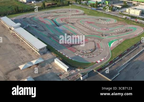 Adria, italy 30 june 2025, aerial view of adria international raceway ...