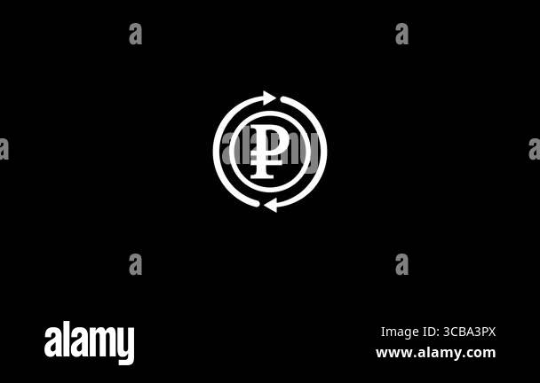 Letter p monogram logo Stock Videos & Footage - HD and 4K Video Clips ...