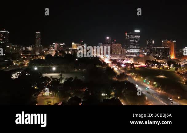 Adelaide City, South Australia, is captured in stunning 4K aerial drone ...