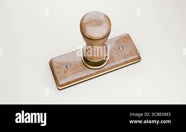 APPROVED BY BANGLADESHI GOVERNMENT - Animation of Wooden Stamp Pressing ...