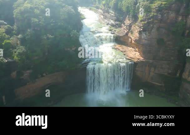 Waterfall Rajdari Devdari and Latif Shah Dam and Chandraprabha Lake ...