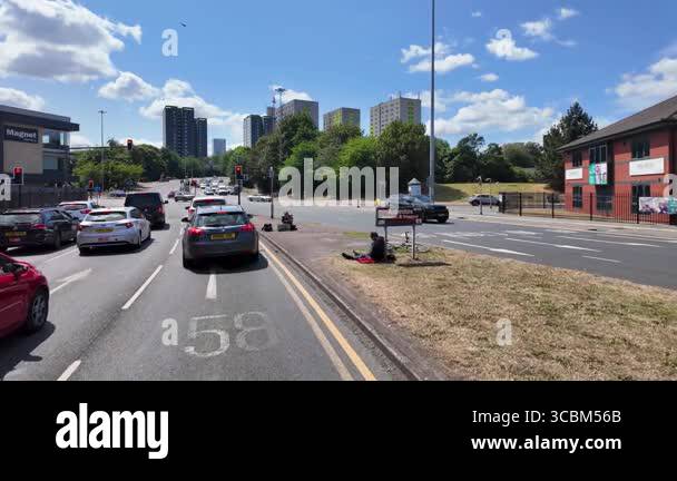 Leeds, West Yorkshire UK, 3rd July 2025: Slow motion footage taken in ...