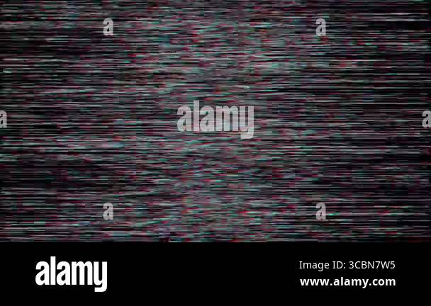VHS Video Background with Glitch and Noise Effects, Retro VHS Tape ...
