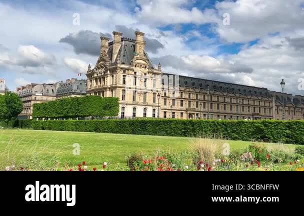 PARIS, FRANCE - APRIL 21, 2025: The Jardin des Tuileries (Tuileries ...