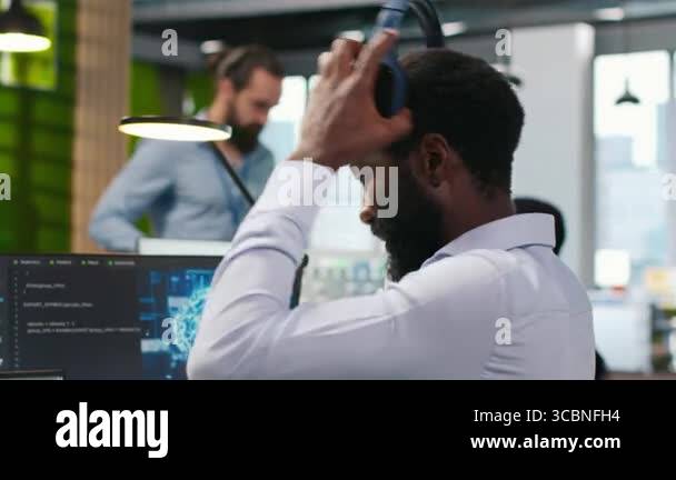 Programmer in office relies on AI machine learning to automate ...