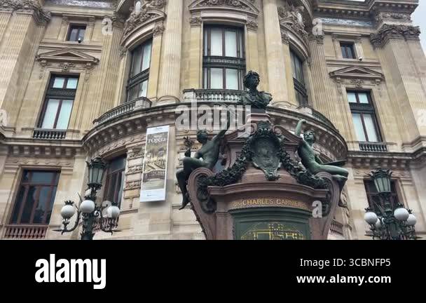 PARIS, FRANCE - APRIL 21, 2025: The Palais Garnier (Garnier Opera ...