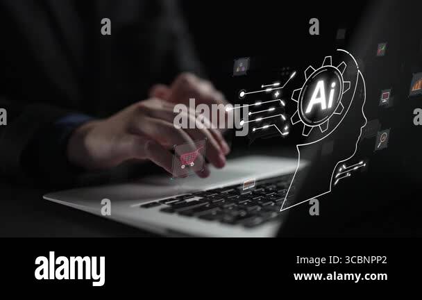 AI Assistant Brain Processor with LLM Technology, Big Data, Machine ...