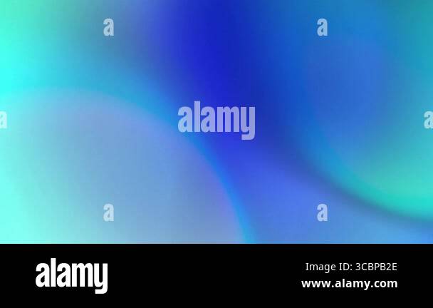 4K motion animation background with a vibrant gradient in vivid blue ...