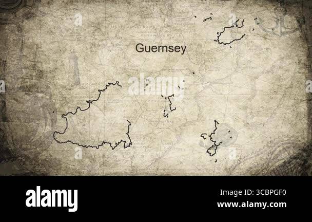 Guernsey map black white Stock Videos & Footage - HD and 4K Video Clips ...