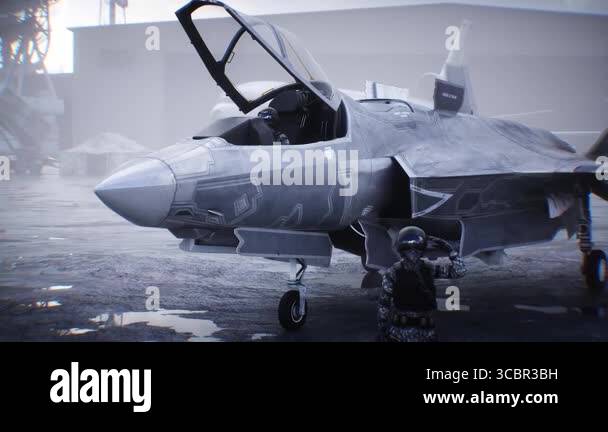 Military american pilot. American fighter jet Stock Video Footage - Alamy