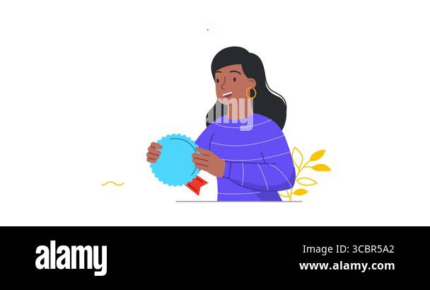 Product safety and quality control. Moving banner with product ...