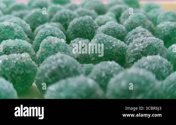 Herbal candy made from eucalyptus leaves offers a refreshing minty ...