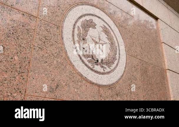 Editorial July 13 2025 - Austin Texas USA Texas State Capitol Seal ...