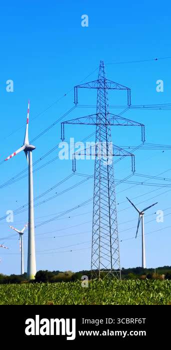 Wind towers power countryside Stock Videos & Footage - HD and 4K Video ...