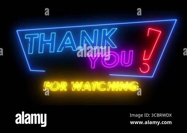 thanks for watching animated greeting thank you for watching outer ...