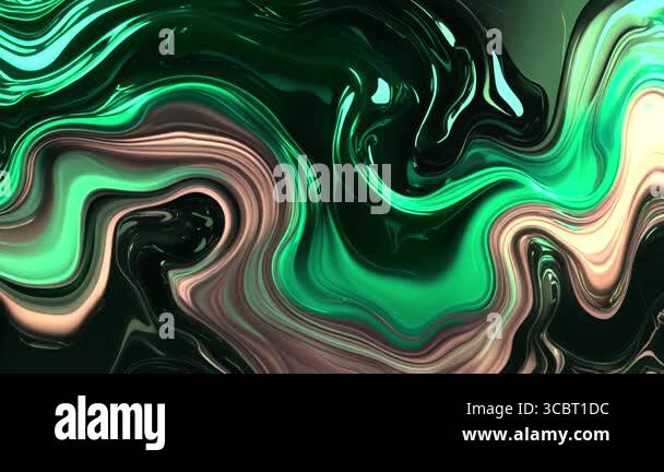 Abstract background of marble melting and moving in wavy gradients of ...