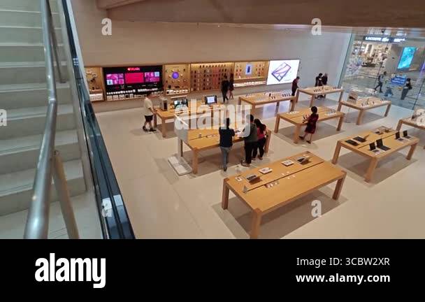 Kuala Lumpur, Malaysia.July 01,2025: Window shopping,viewing the ...