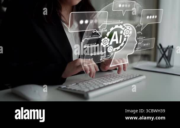 AI Assistant Brain Processor with LLM Technology, Big Data, Machine ...