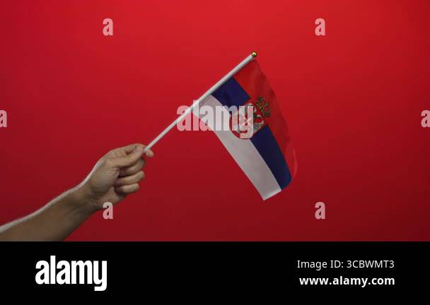 Hand waving serbian flag Stock Videos & Footage - HD and 4K Video Clips ...