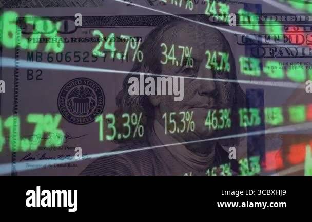 stock market or forex trading graph on a stick chart. for business ...