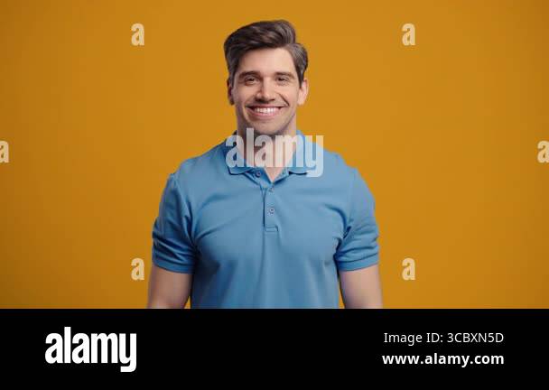 Headshot Friendly Man Smiling,Confident Happy Guy Portrait,White Teeth ...