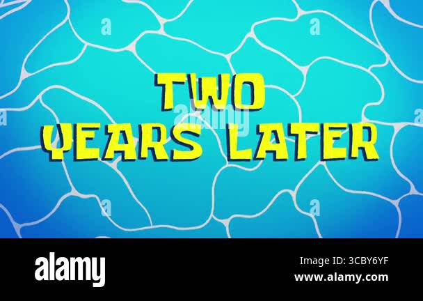Two Years Later Time Card 4k animation Stock Video Footage - Alamy