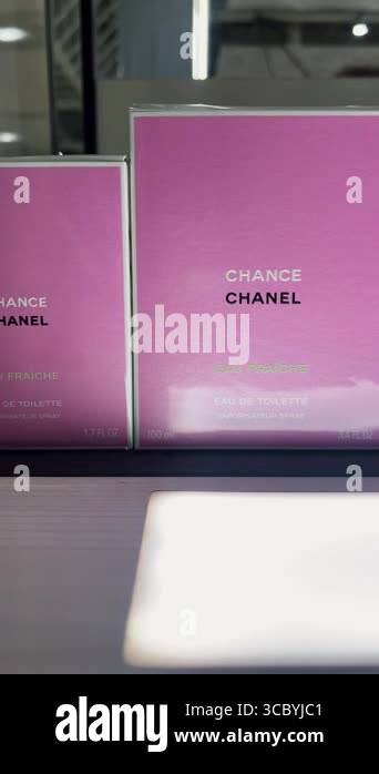 Antalya, TURKEY - CIRCA JUNE, 2025: Chanel fragrances at Antalya ...