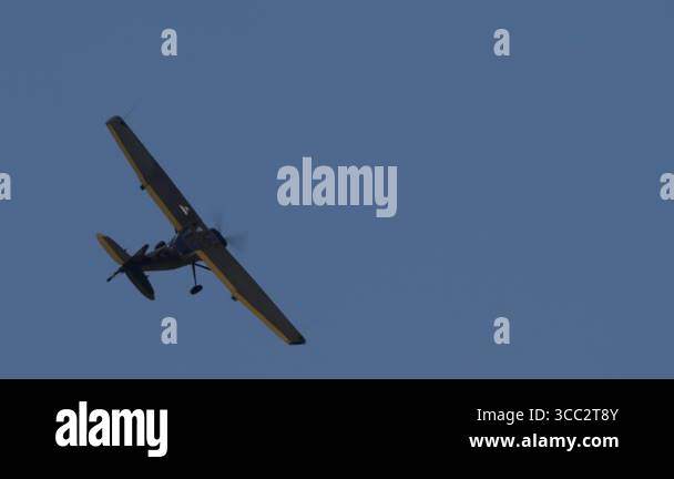 JUNE 29, 2025: Padua, Italy: The historic Cessna L-19 Bird Dog Mekong ...