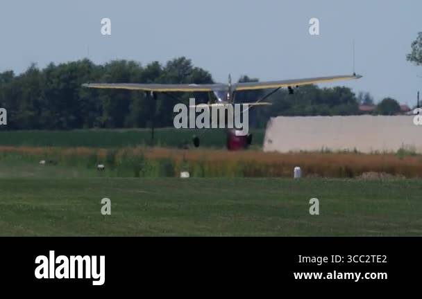 JUNE 29, 2025: Padua, Italy: The historic Cessna L-19 Bird Dog Mekong ...