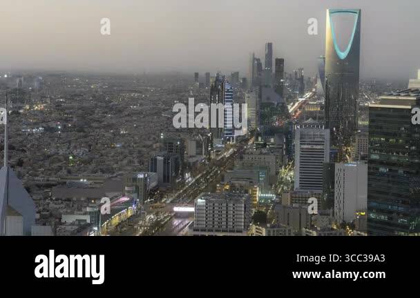 Riyadh skyline iconic building Stock Videos & Footage - HD and 4K Video ...