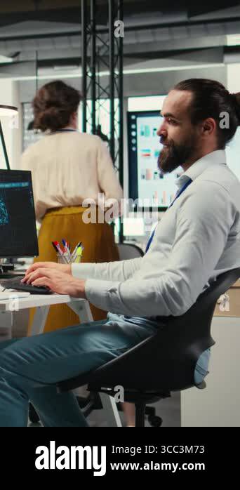 Vertical Video General manager employs AI neural network for work task optimization, increasing ...