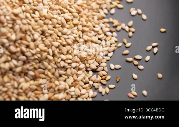 Pile dried sesame seeds Stock Videos & Footage - HD and 4K Video Clips ...