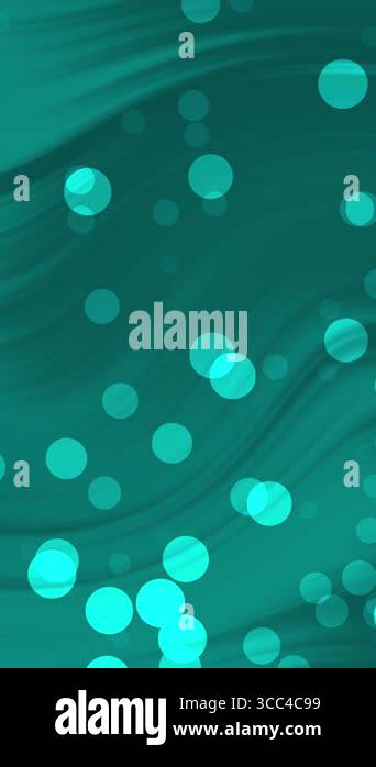 dynamic light teal background, sparkling glowing dot, turquoise ...