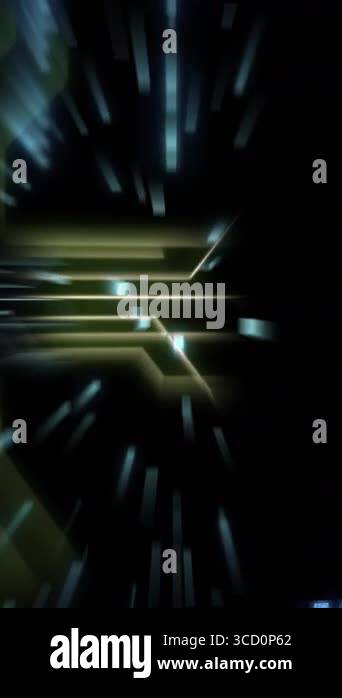 Animation of circuit board with data processing over diverse people ...