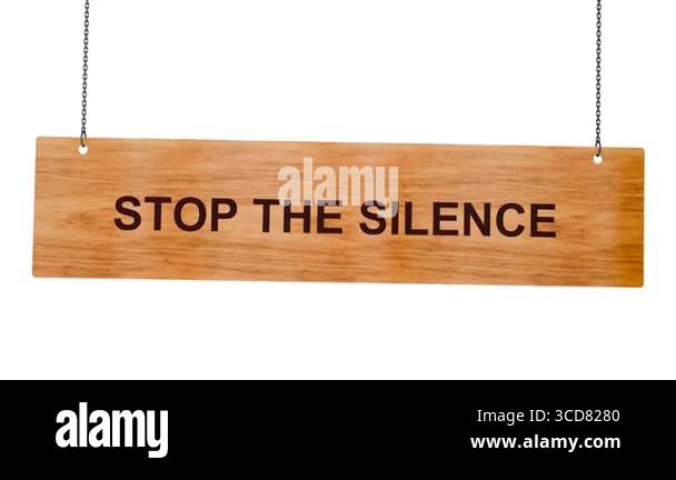 stop calm message on a wood block isolated on white background Stock ...