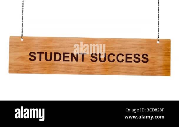 wooden frame showing " knowledge to success " hanging on a white wall ...