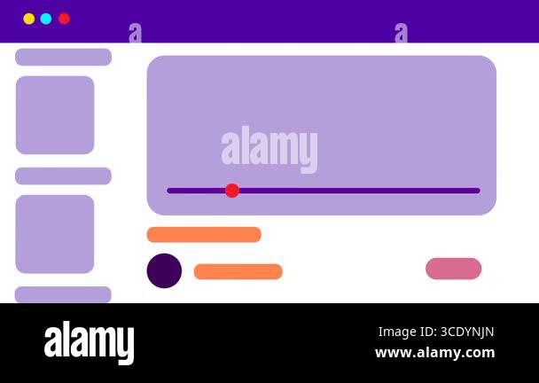 Editable web interface screen with UI highlights and draggable elements visualizes user ...
