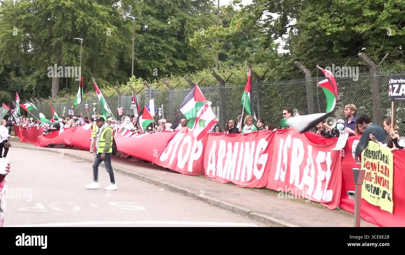 Raf base protest Stock Videos & Footage - HD and 4K Video Clips - Alamy